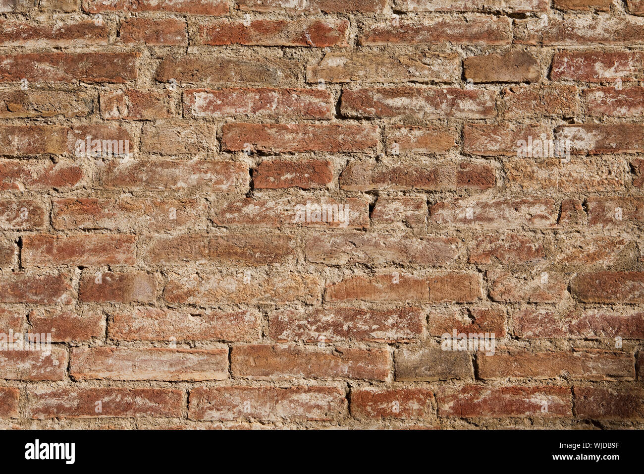 Red brick wall full frame Stock Photo - Alamy