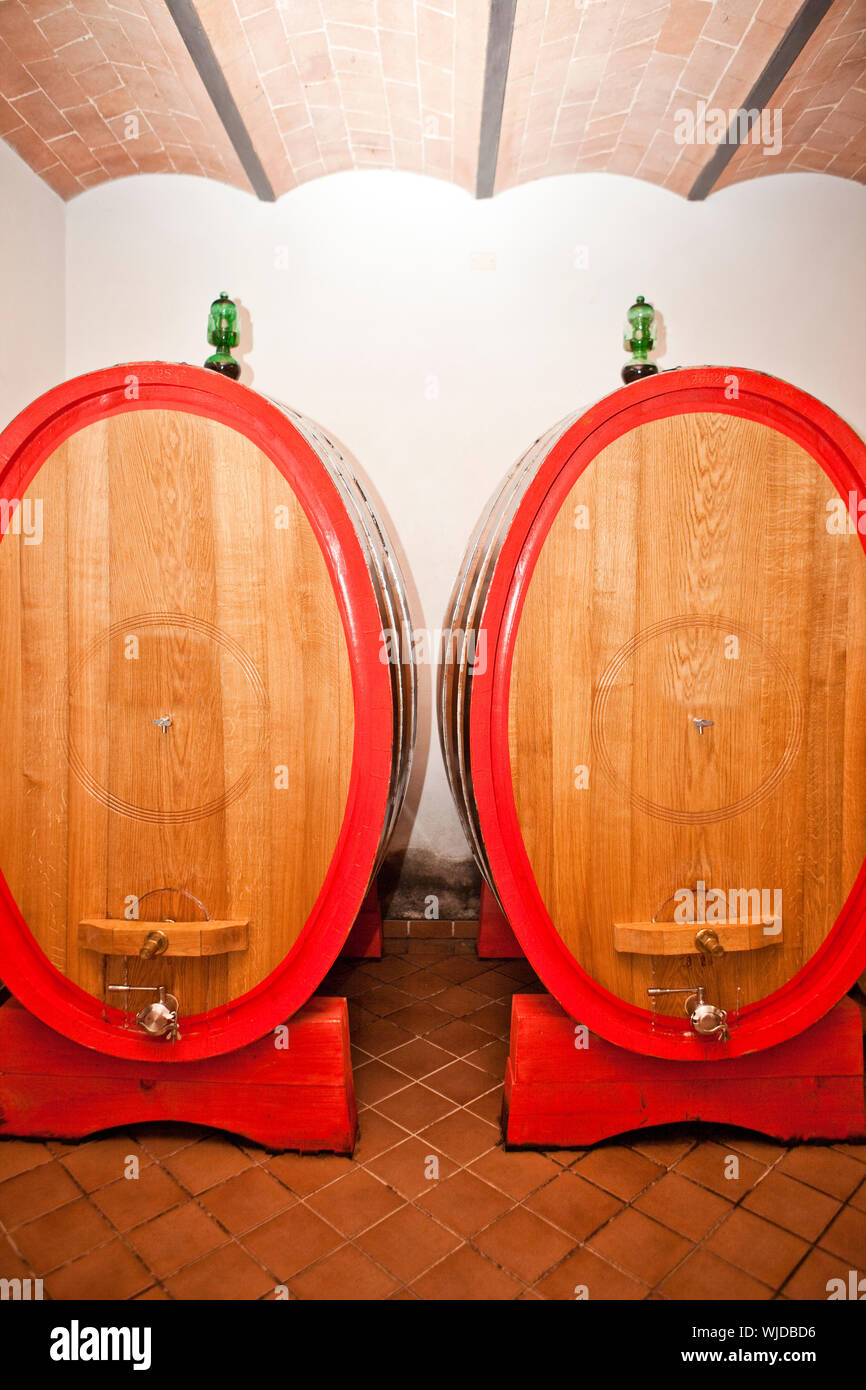 Interior from a micro brewery Stock Photo - Alamy