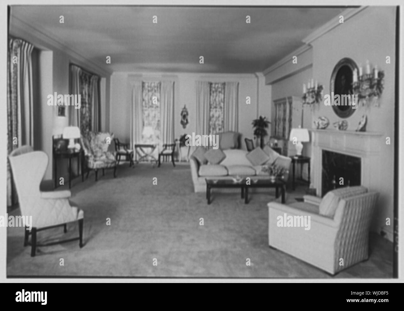 Harvey Newins, residence at 1 Beekman Place, New York City Stock Photo ...