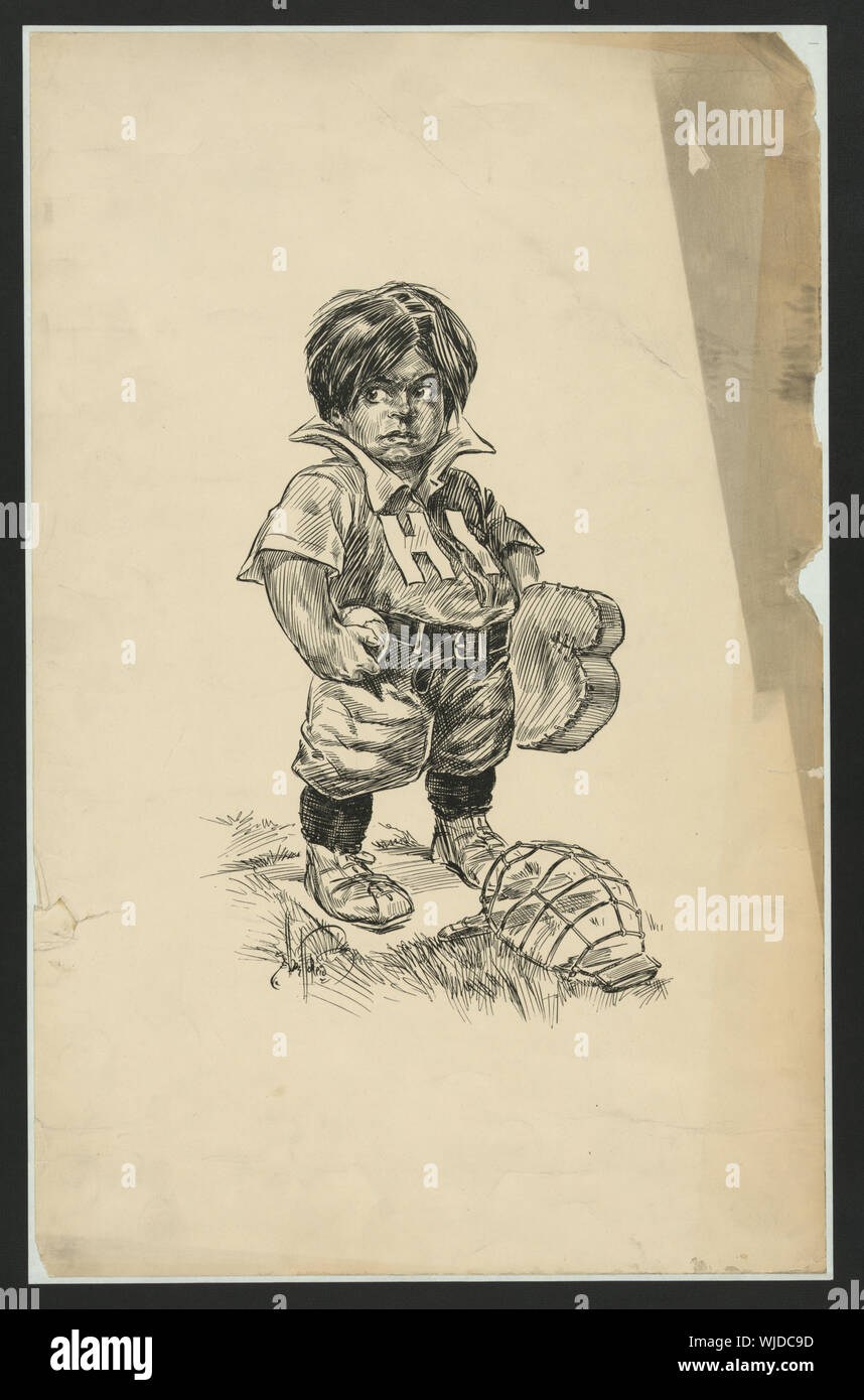 Haskell Indian baseball boy Stock Photo - Alamy