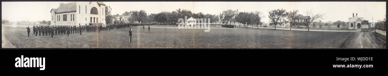 Haskell Institute, Lawrence, Kansas, Regimental Parade Stock Photo - Alamy