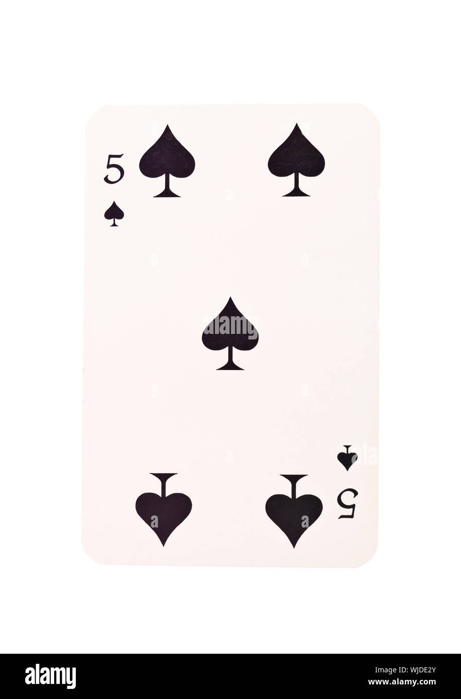 Five of spades hi-res stock photography and images - Alamy