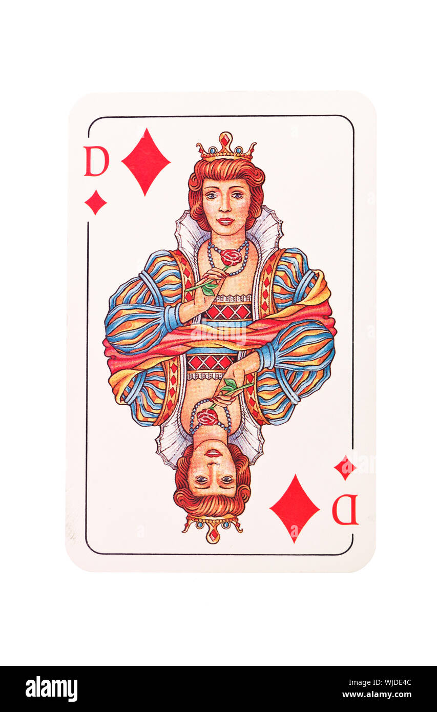 Queen Of Diamonds High Resolution Stock Photography and Images - Alamy