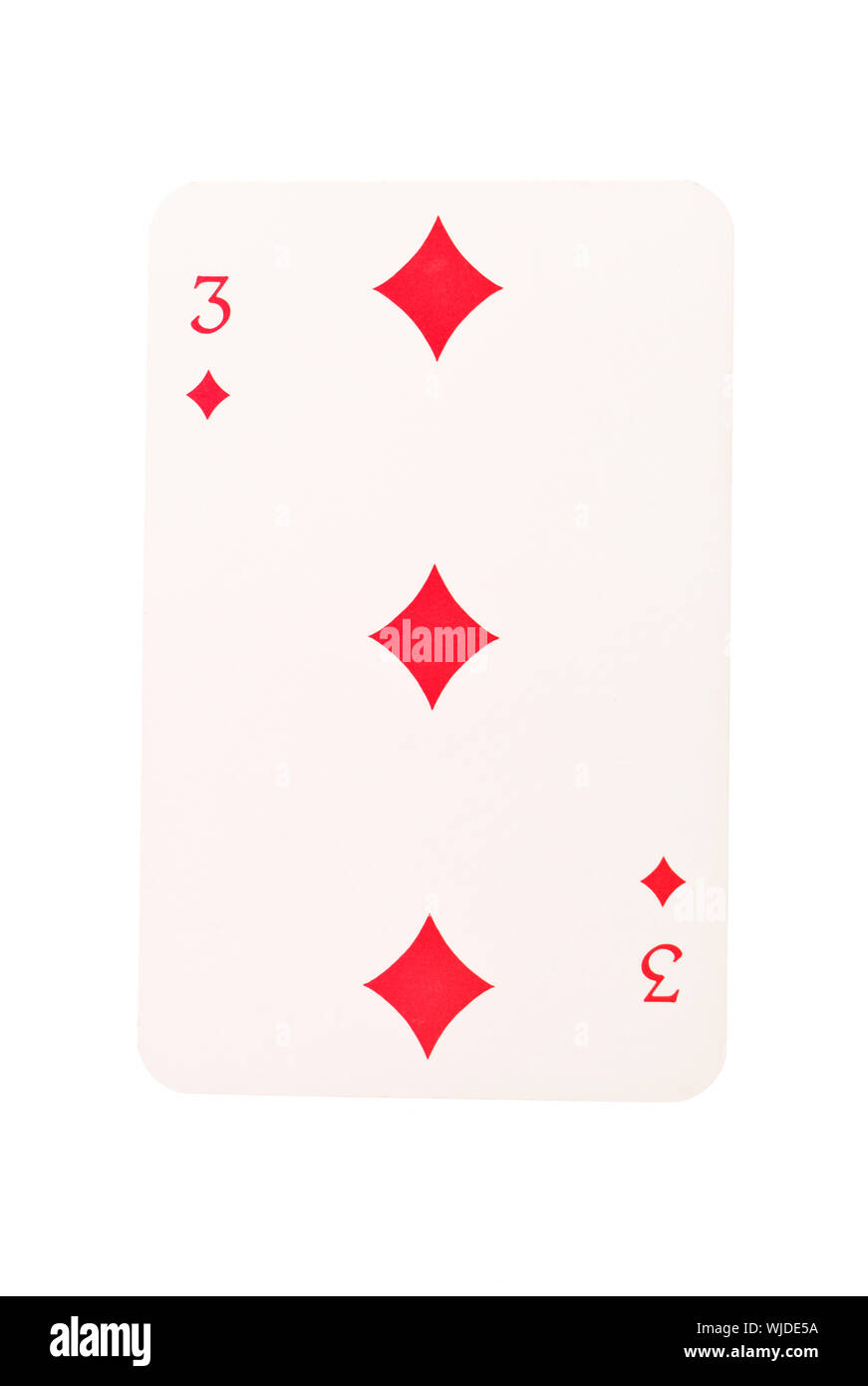 Three of diamonds hi-res stock photography and images - Alamy