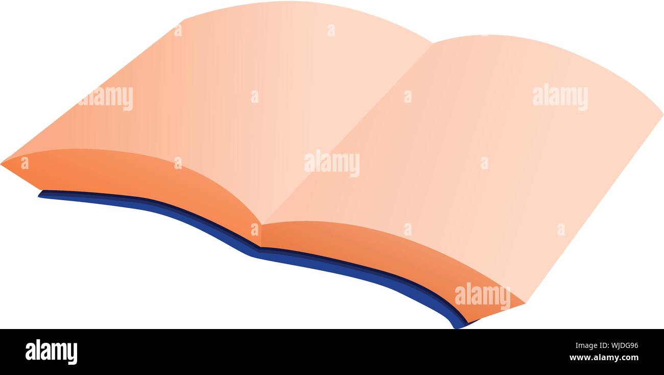 Open book icon. Cartoon of open book vector icon for web design ...