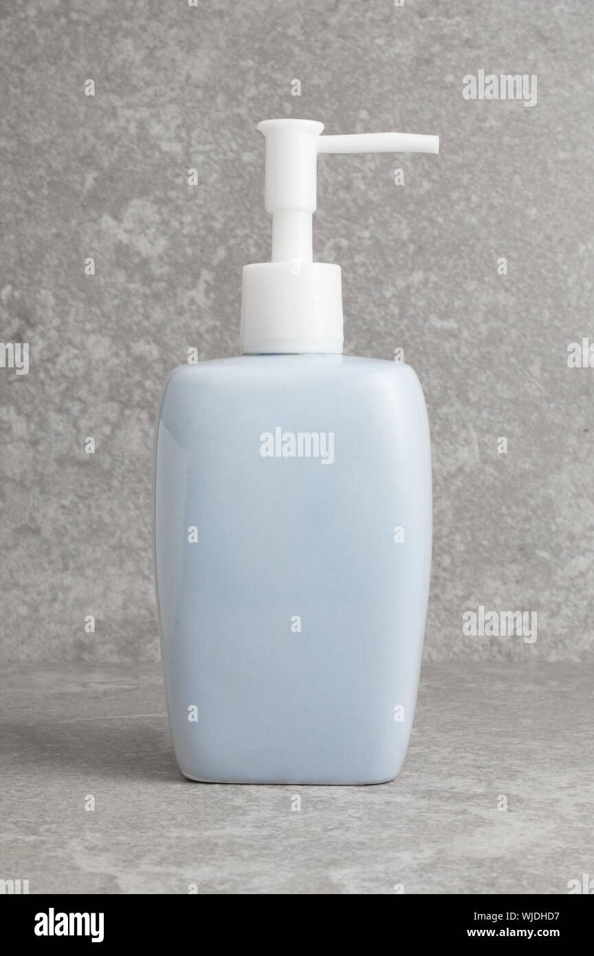 Bathroom object photographed against a granite backdrop Stock Photo - Alamy