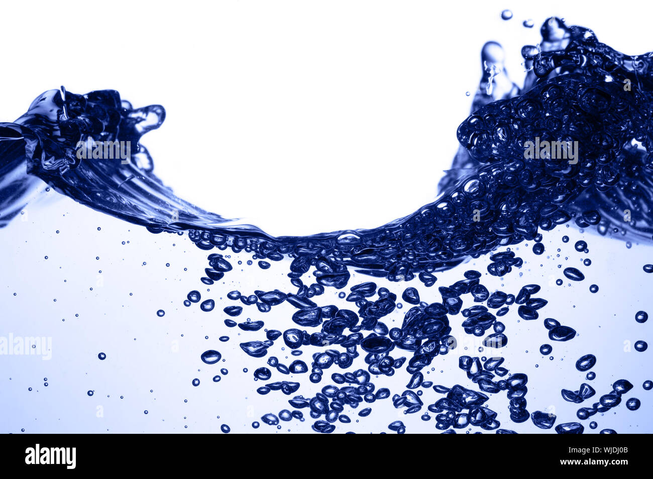 Crisp clear water photographed high speed Stock Photo - Alamy