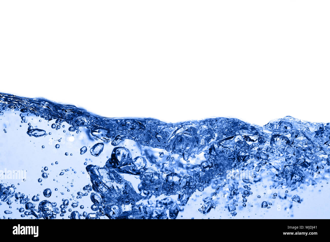 Crisp clear water photographed high speed Stock Photo - Alamy