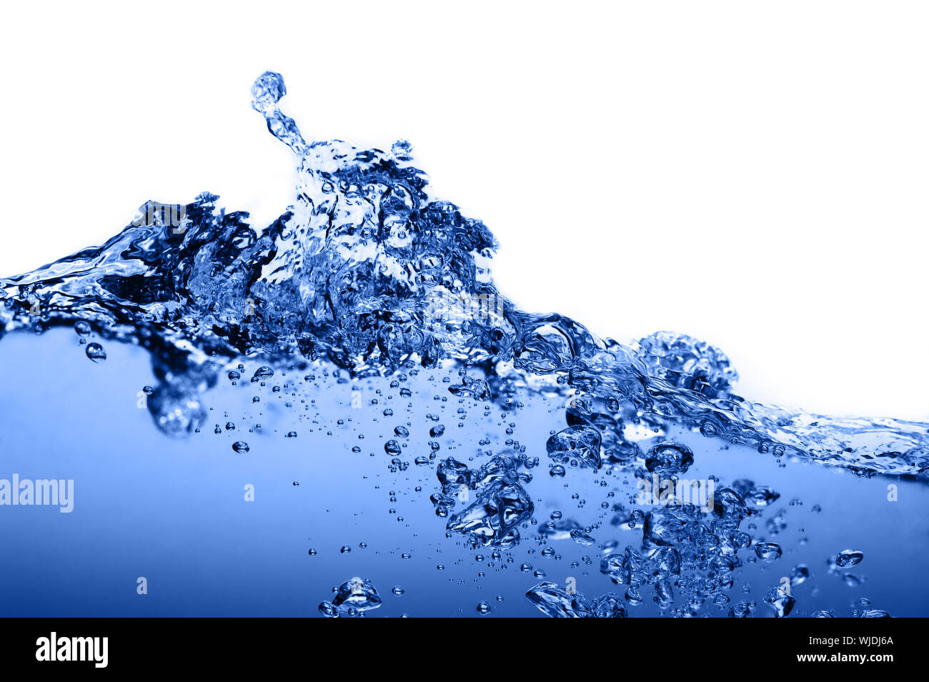 Crisp clear water photographed high speed Stock Photo - Alamy