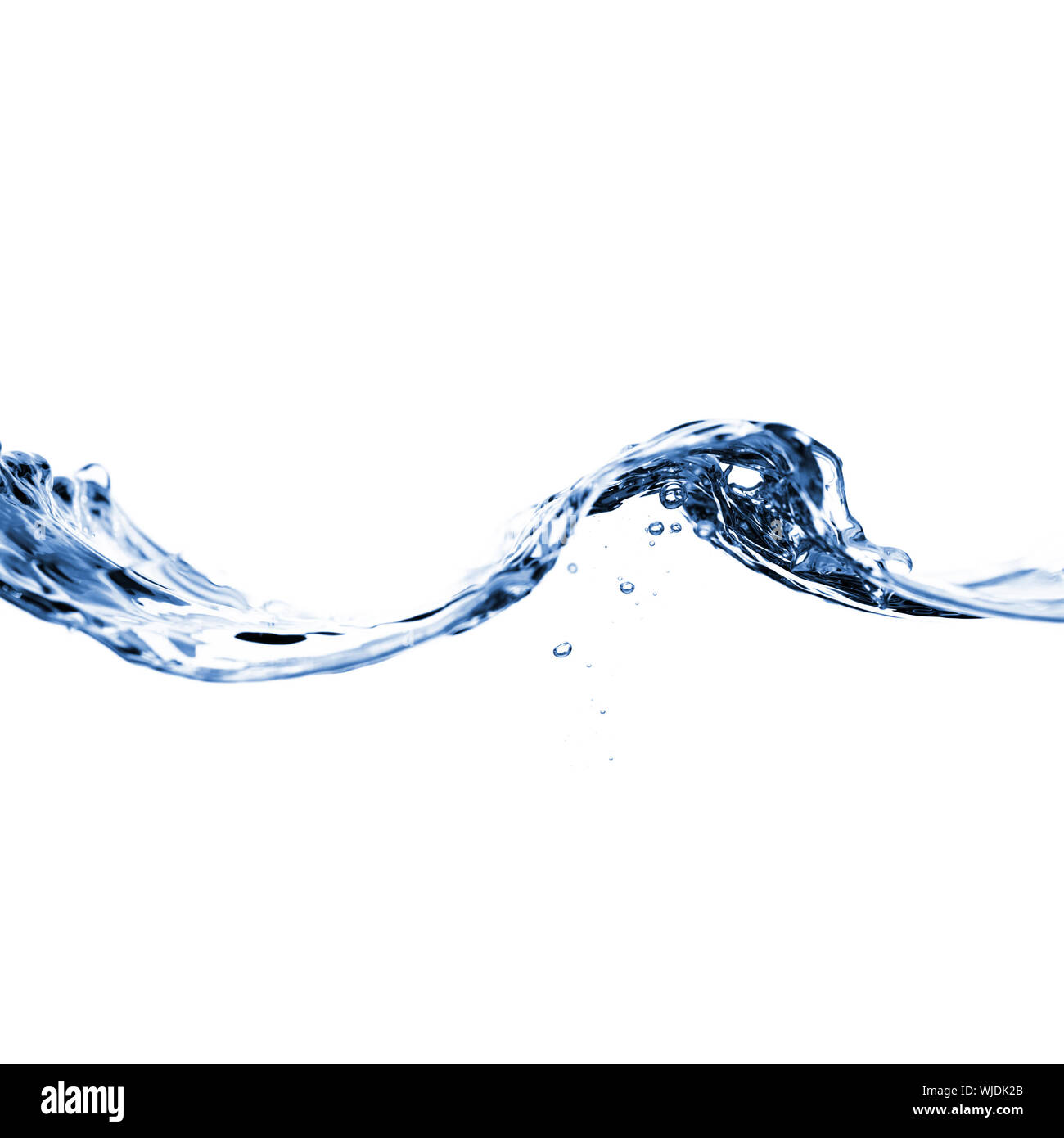 Crisp, clear, refreshing water against a white background Stock Photo ...