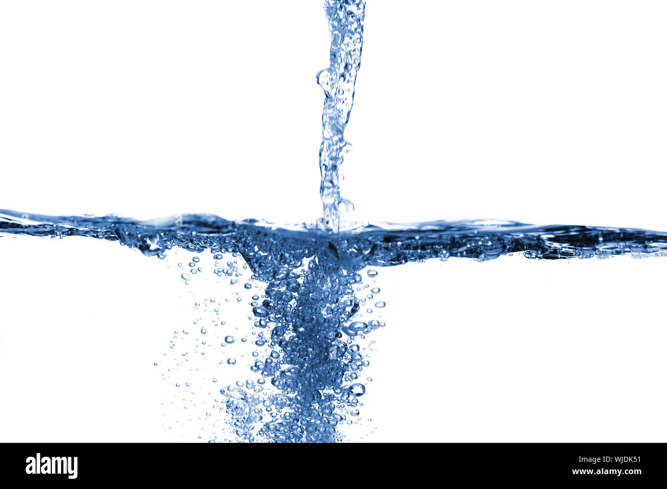 Crisp, clear, refreshing water against a white background Stock Photo - Alamy