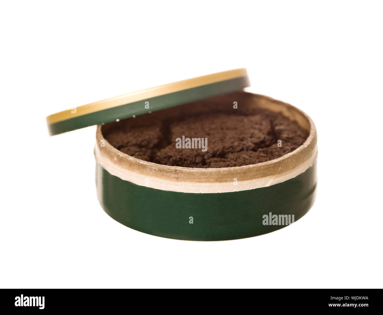 Box of Snuff isolated on white background Stock Photo - Alamy