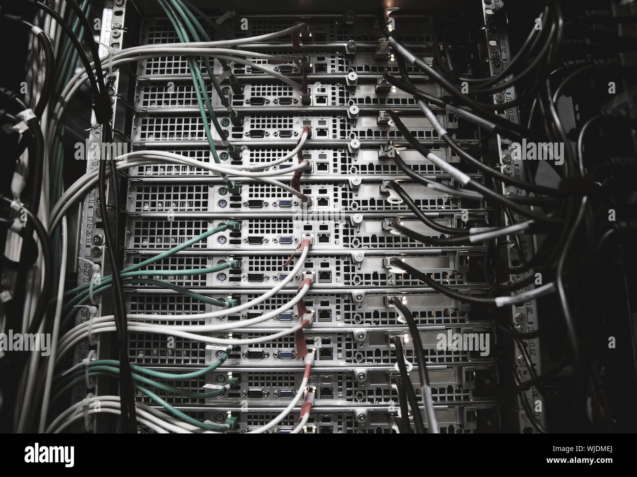 Server plugs hi-res stock photography and images - Alamy