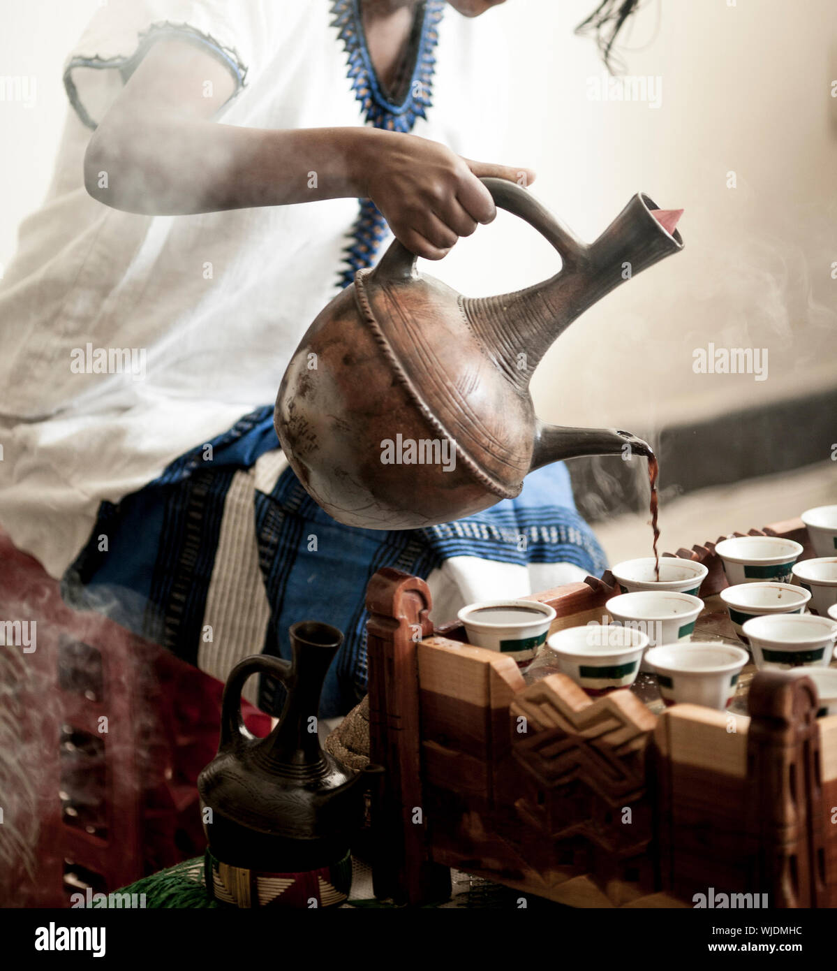 Traditional ethiopian coffee ceremony hi-res stock photography and ...
