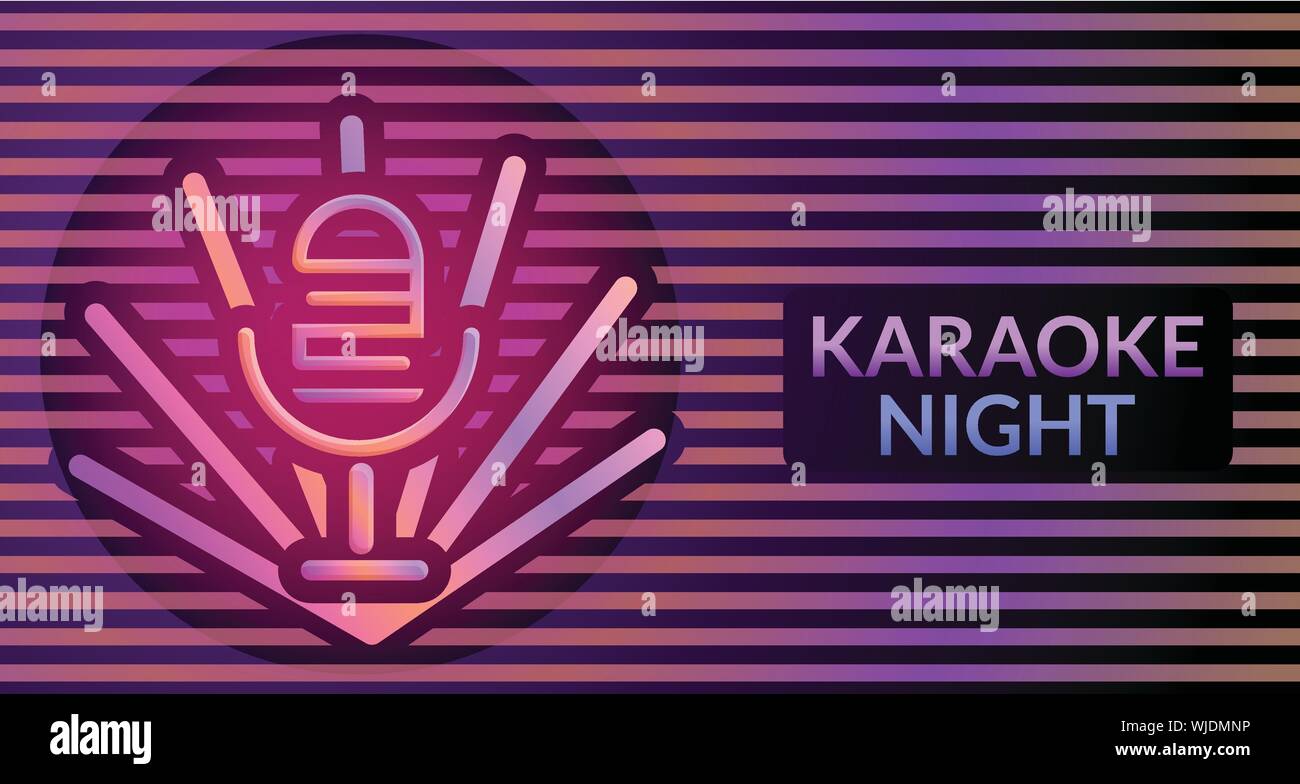 Karaoke Night Banner