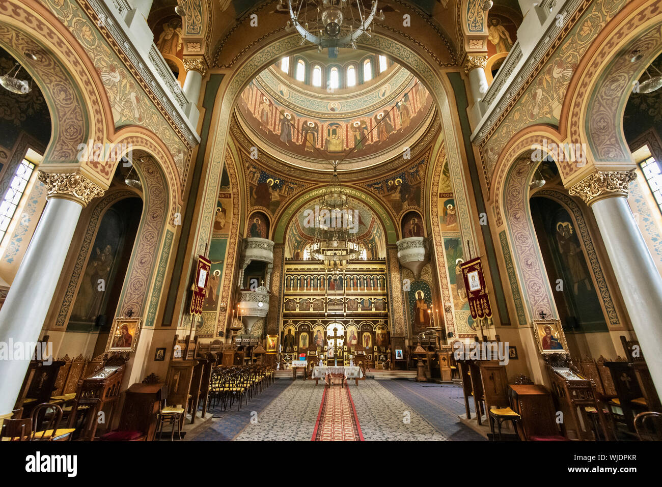 Interior of the Holy Trinity Church (Biserica Sfânta Treime ...