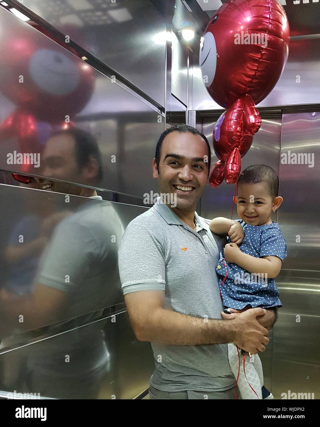 Girls Get Elevator High Resolution Stock Photography and Images - Alamy