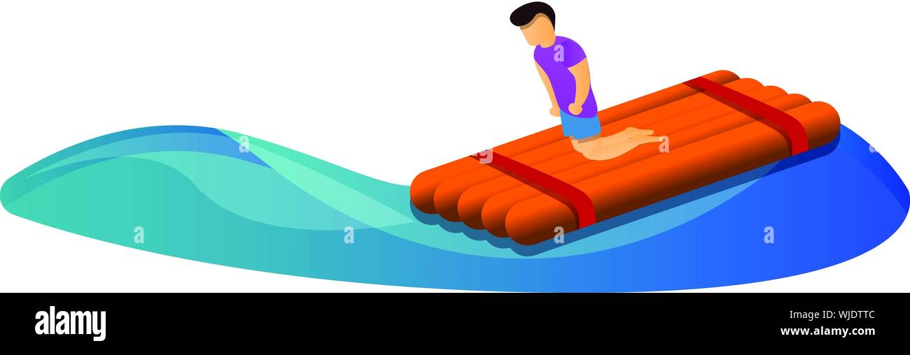 Wood raft Cut Out Stock Images & Pictures - Alamy