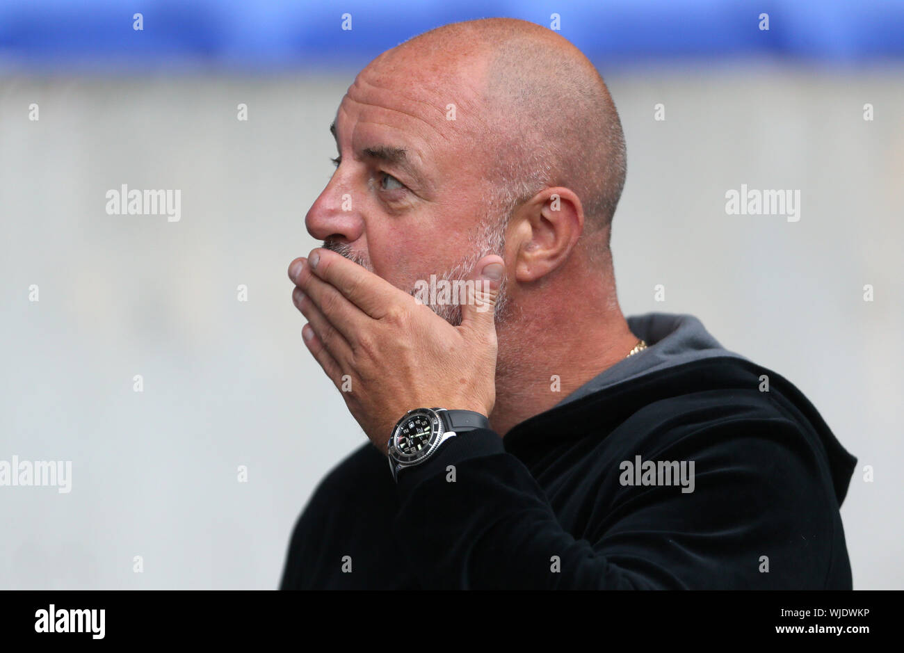 Bolton Wanderers manager Keith Hill during the EFL Trophy Northern ...