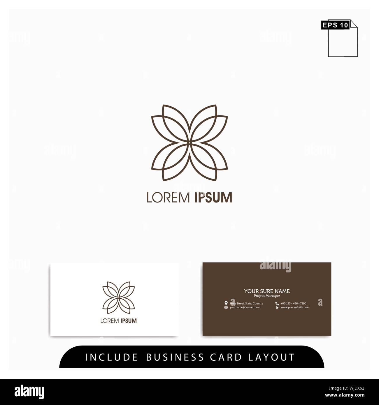 logo spa beauty with simple style logo Stock Vector Image & Art - Alamy