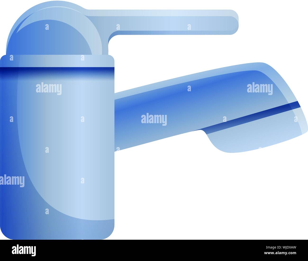 Bathroom faucet icon. Cartoon of bathroom faucet vector icon for web ...