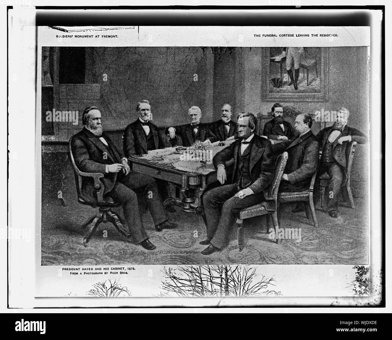 President hayes Black and White Stock Photos & Images - Alamy
