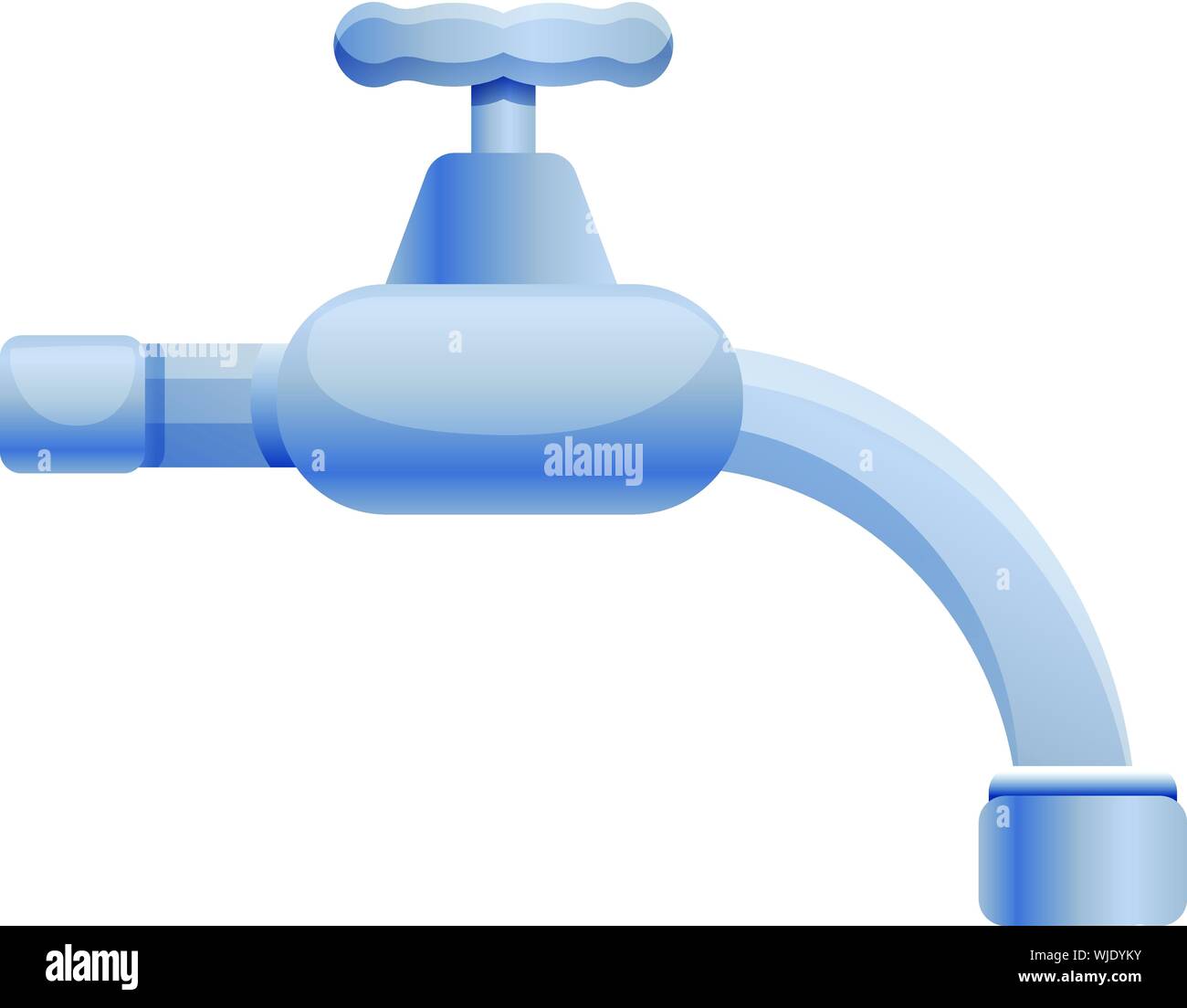 Retro faucet icon. Cartoon of retro faucet vector icon for web design ...