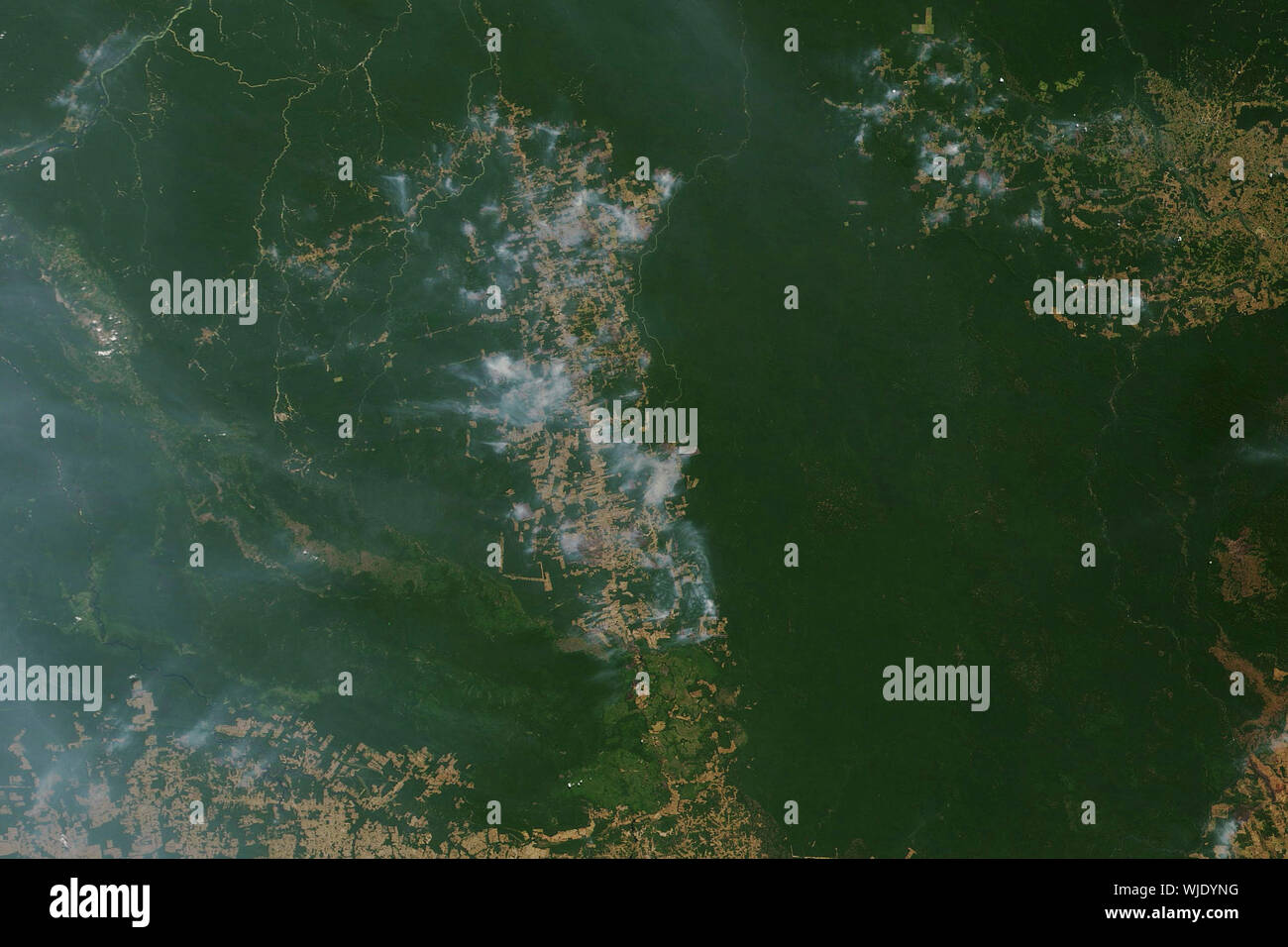 Amazon forest fires 2019 nasa hi-res stock photography and images - Alamy