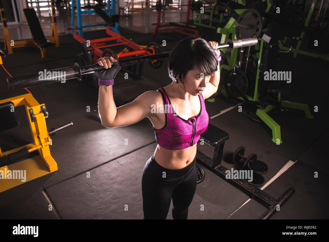 Lifting the weight hi-res stock photography and images - Alamy
