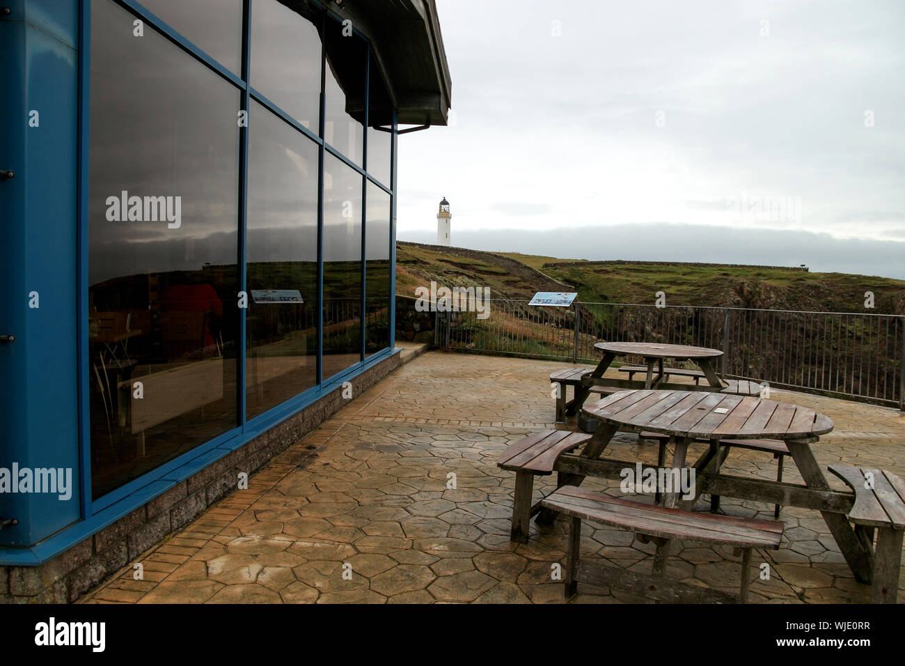Gallie Craig café, Mull of Galloway, Dumfries & Galloway, Scotland, UK ...