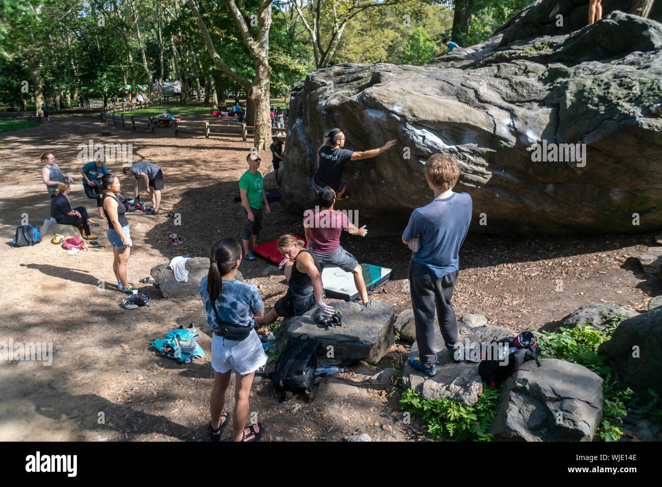 Rat rock central park new york hi-res stock photography and images - Alamy