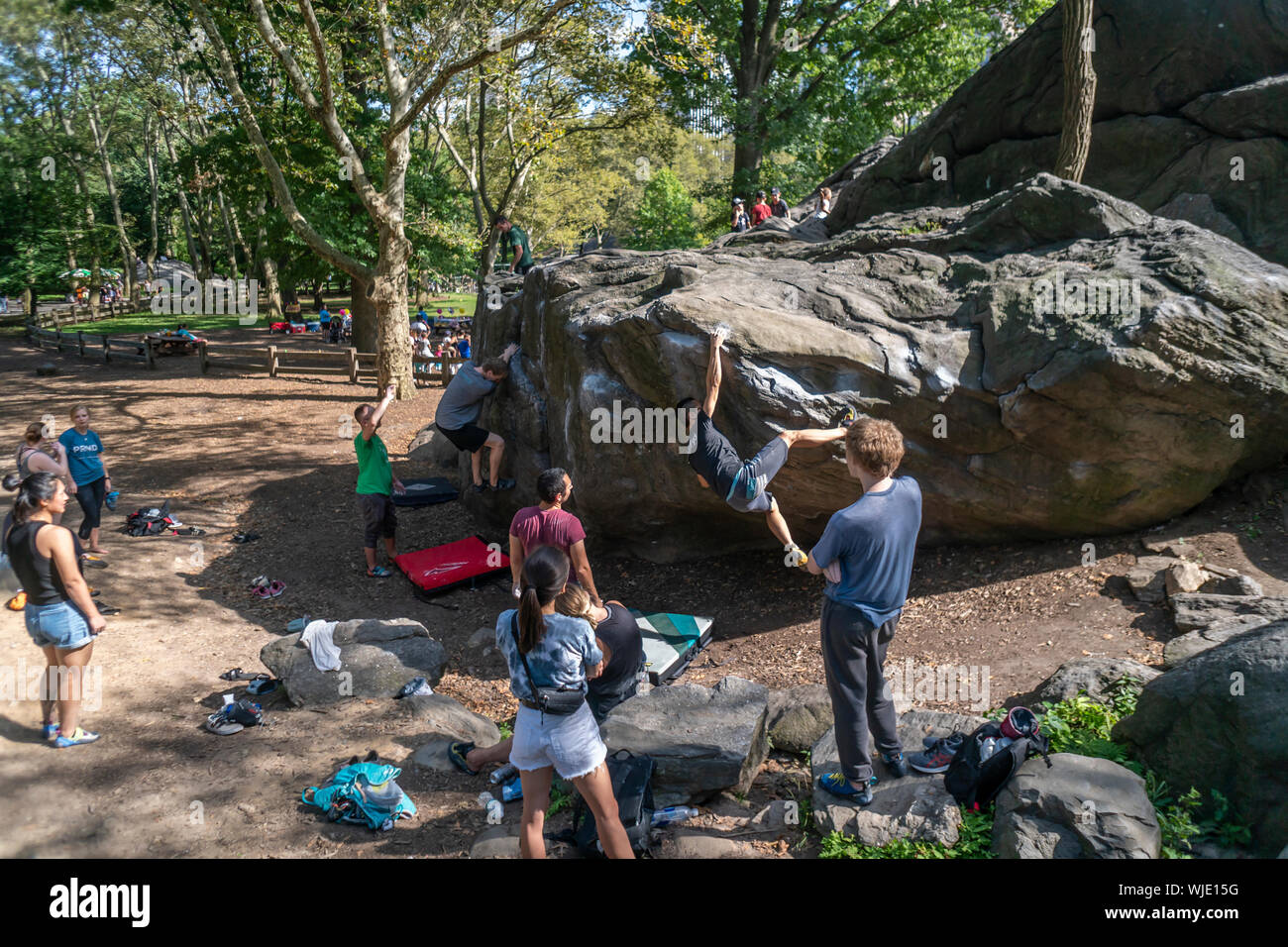 Rat rock central park new york hi-res stock photography and images - Alamy