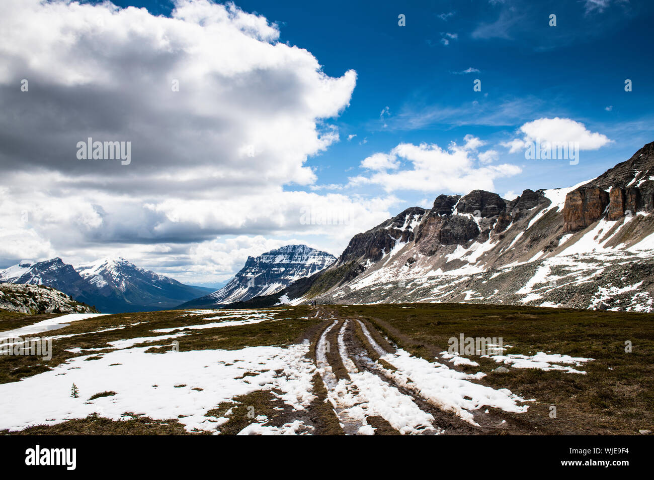 Helen lake banff national park hi-res stock photography and images - Alamy