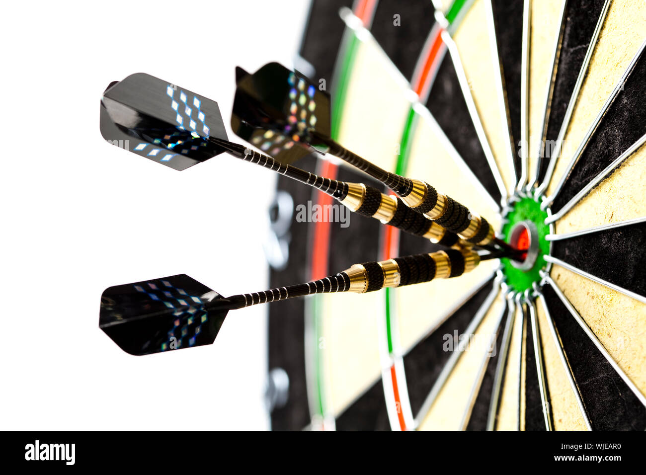 Dart & target Stock Photo - Alamy