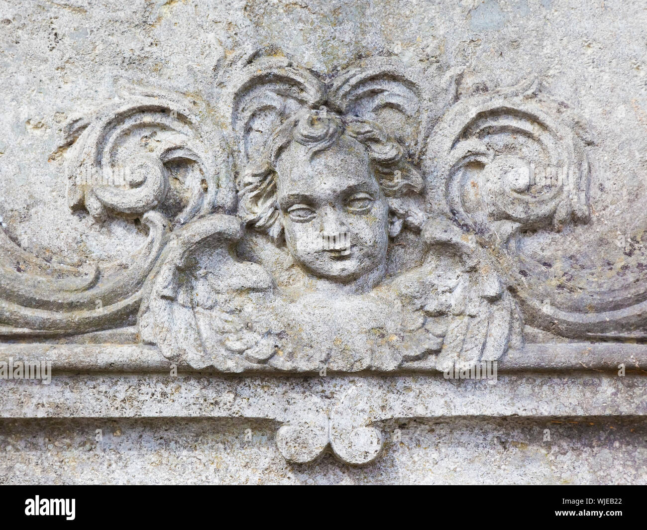 An image of a nice angel face Stock Photo - Alamy