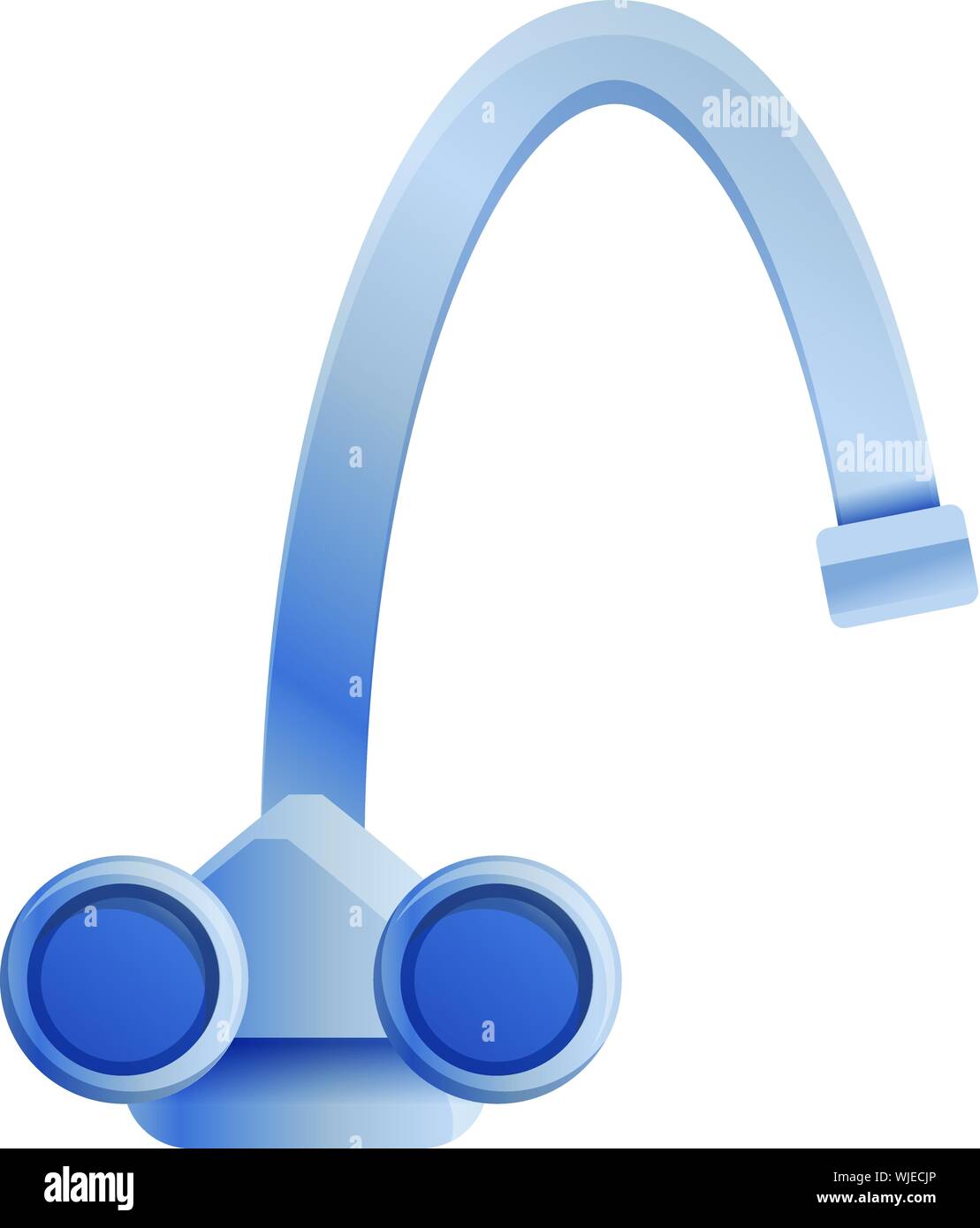 Kitchen faucet icon. Cartoon of kitchen faucet vector icon for web ...