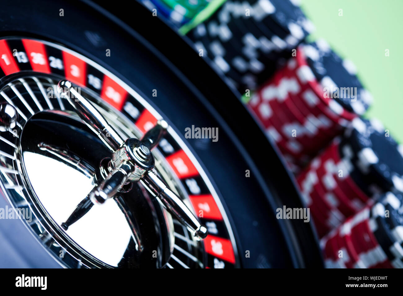 Roulette chip hi-res stock photography and images - Alamy