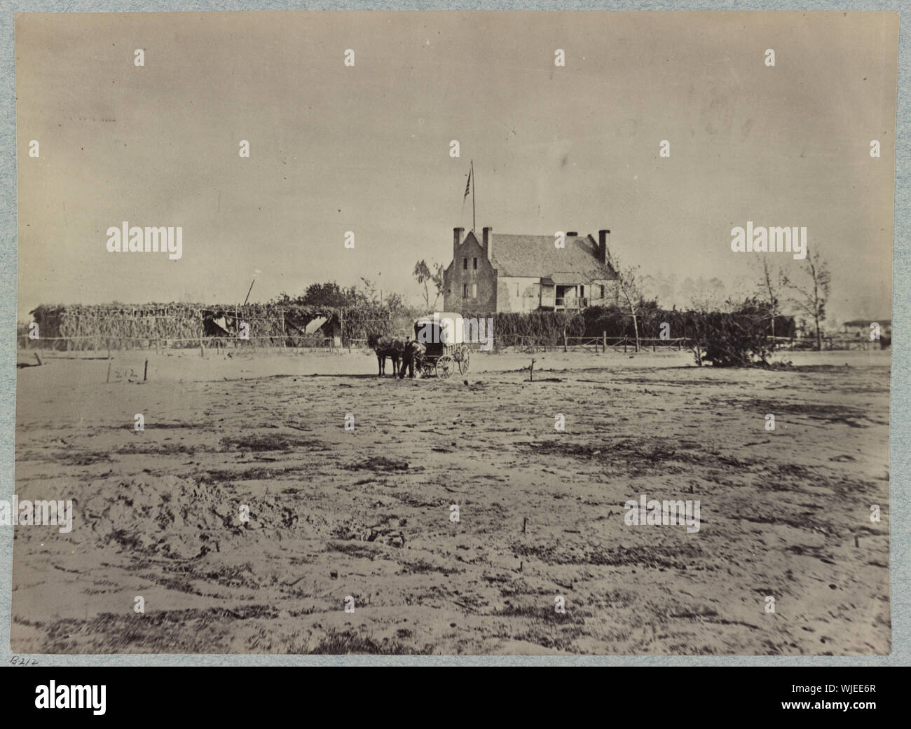 Headquarters 6th Army Corps. Warren Station, in front of Petersburg, Va ...