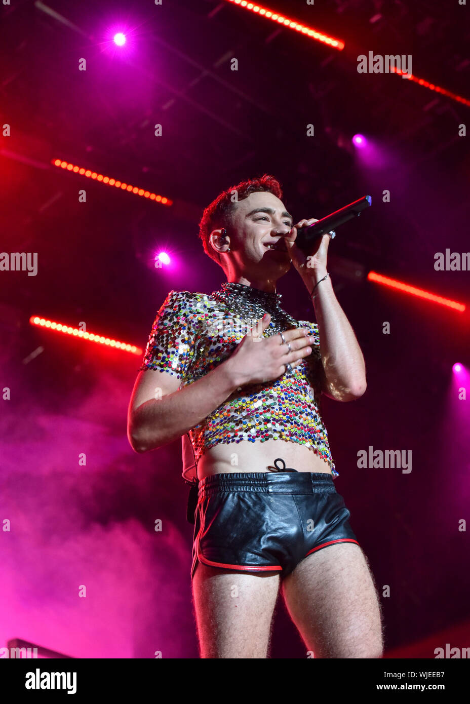 Synth pop band, Years & Years headline the Saturday night at the 2019 ...