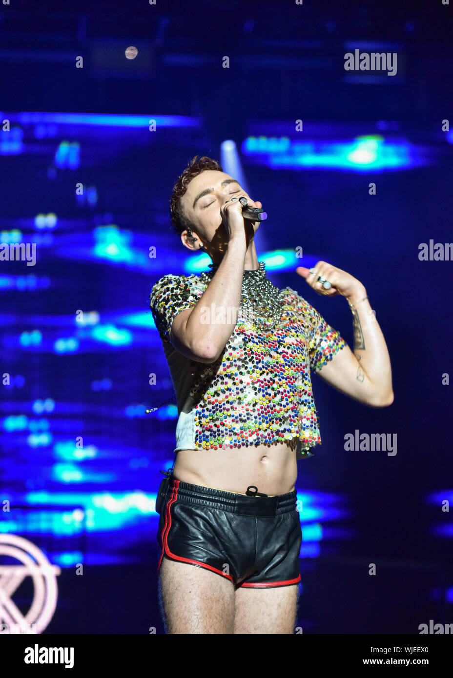 Synth pop band, Years & Years headline the Saturday night at the 2019 ...