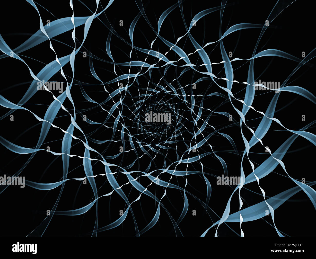 Pure Geometry series. Background of isolated spiral elements for your ...