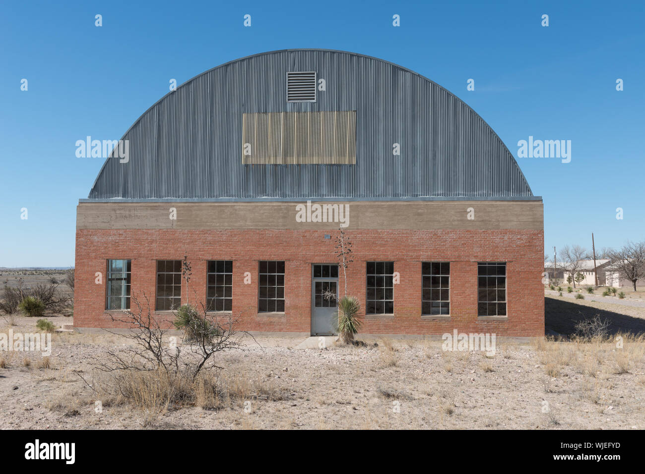 Headquarters building of the Chinati Foundation, or La Fundacion ...
