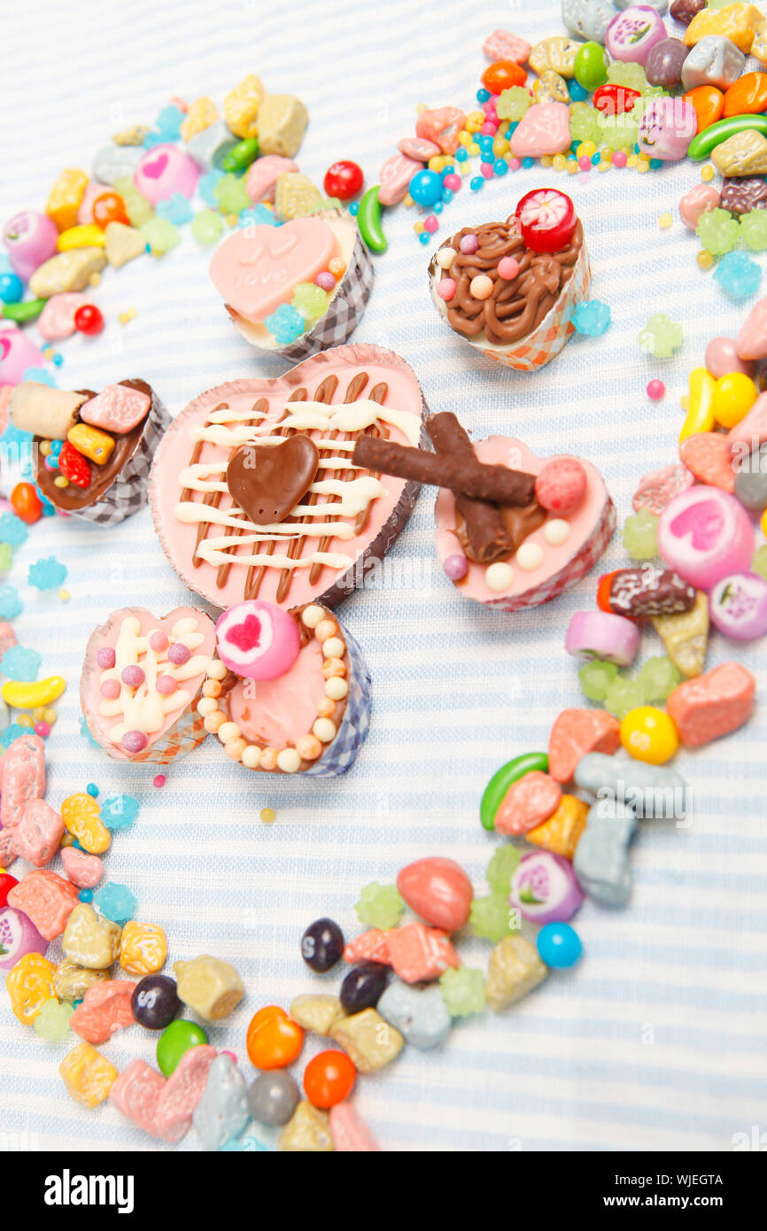 Love chocolate candy hi-res stock photography and images - Alamy