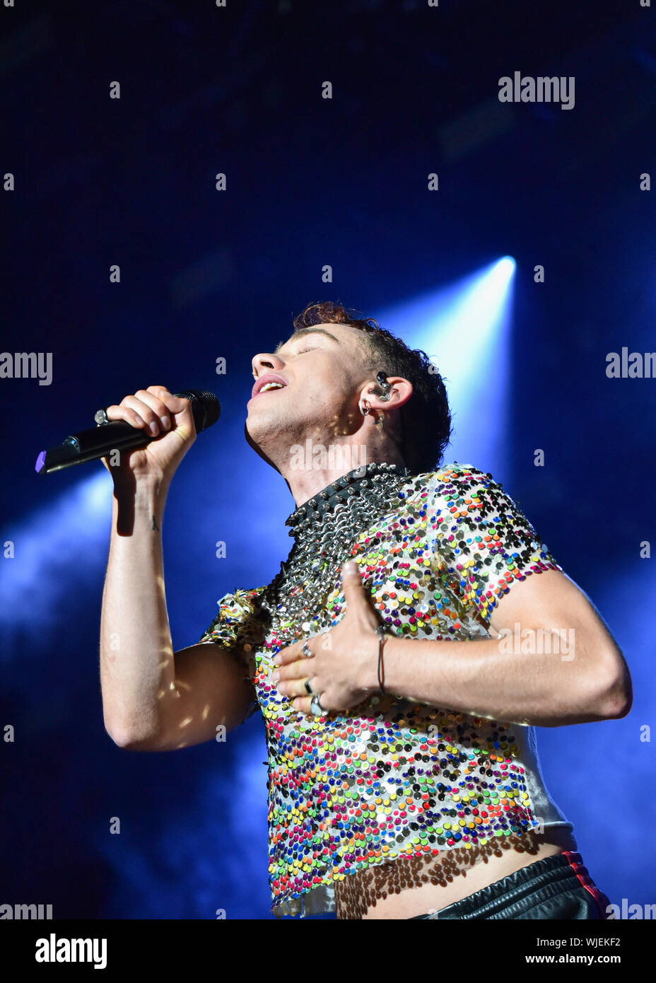 Synth pop band, Years & Years headline the Saturday night at the 2019 ...