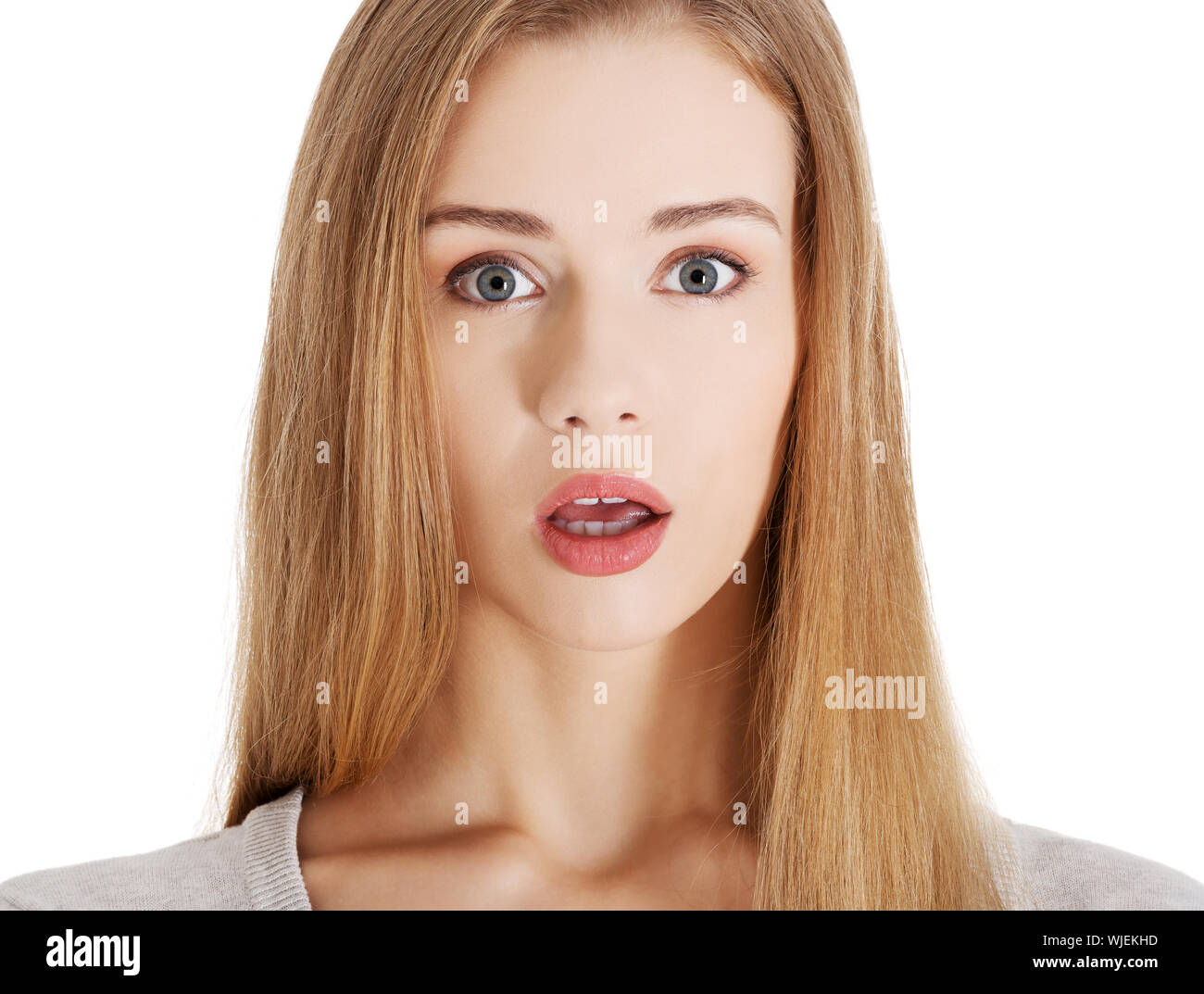 Surprised exaggerated hi-res stock photography and images - Alamy