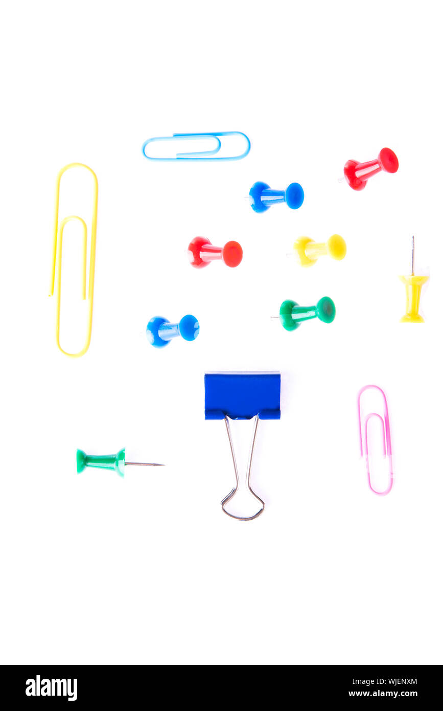 Drawing pins Cut Out Stock Images & Pictures - Alamy