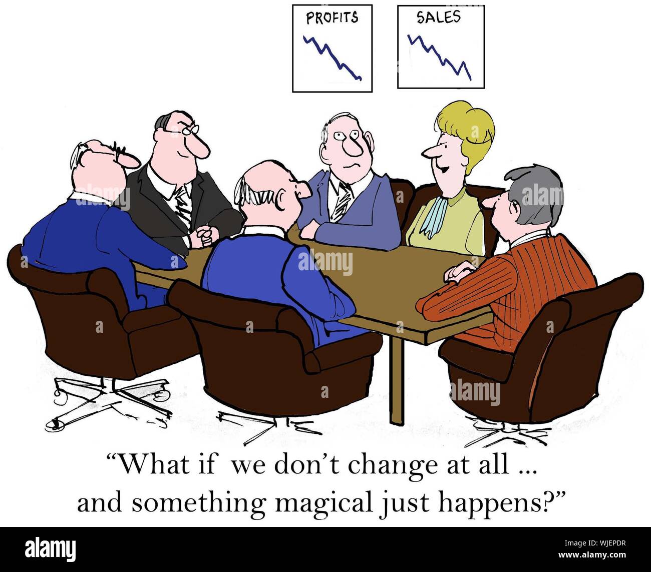 Leadership and management cartoon hi-res stock photography and images ...