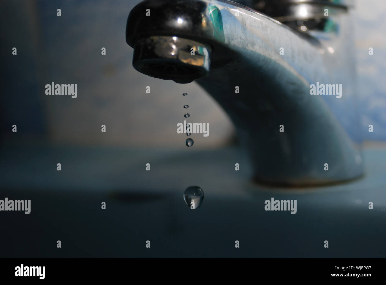 Dripping water droplet hi-res stock photography and images - Alamy