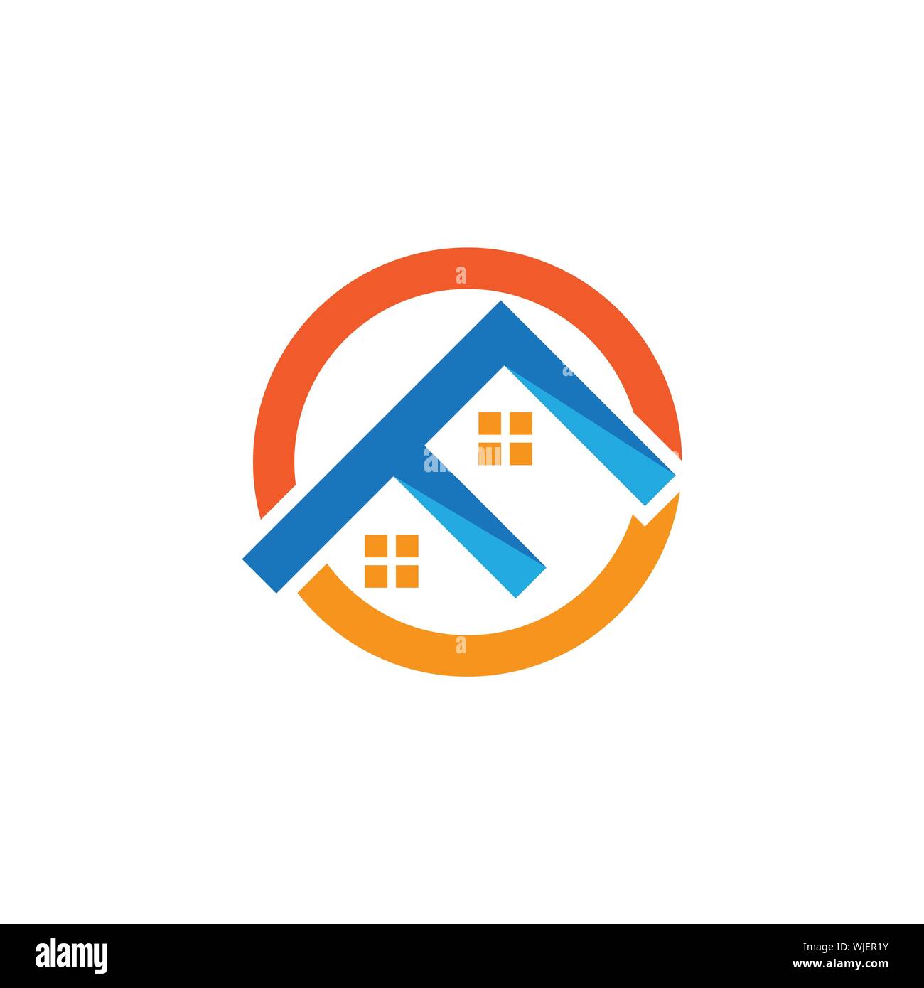 Home and building logo and symbol vector Stock Vector Image & Art - Alamy