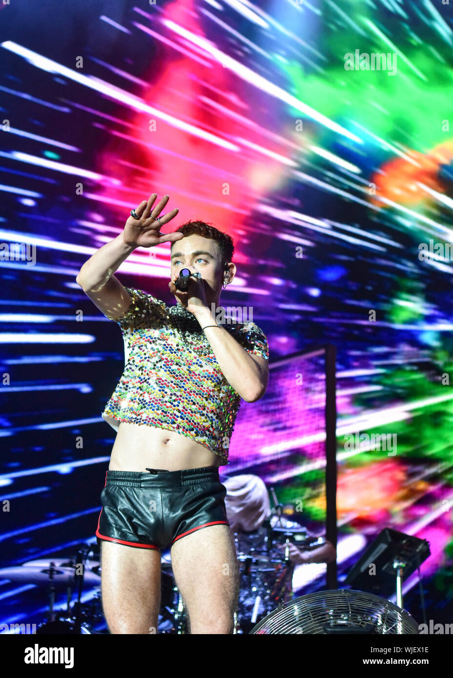 Synth pop band, Years & Years headline the Saturday night at the 2019 ...